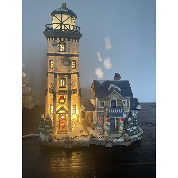 Lemax | Holiday | Lemax Lighthouse Christmas Village Collection Carole ...